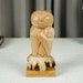 Mother and Baby Jizo Statue, Japanese Buddha, Wood Figurine, Handicraft ...