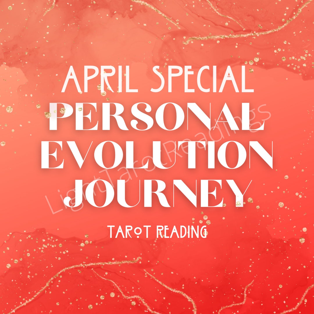 Personal Evolution Journey, April Special, Psychic Tarot Reading - Etsy