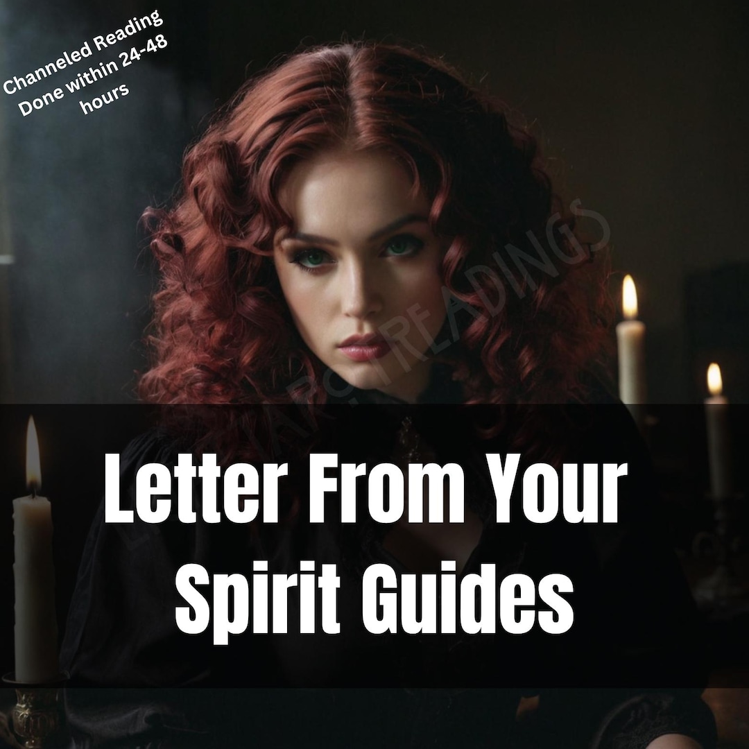 Personalized Spirit Guide Letter – Channeled Psychic Guidance ...