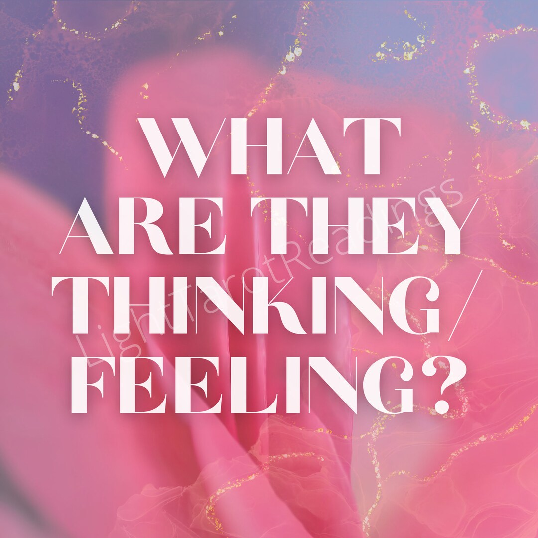 What Are They Thinking/feeling Love Tarot Reading for POI, PDF - Etsy UK