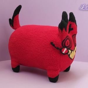 Cursed Cat Alastor Plush - Sewing Tutorial + Pattern + Embroidery Files ...