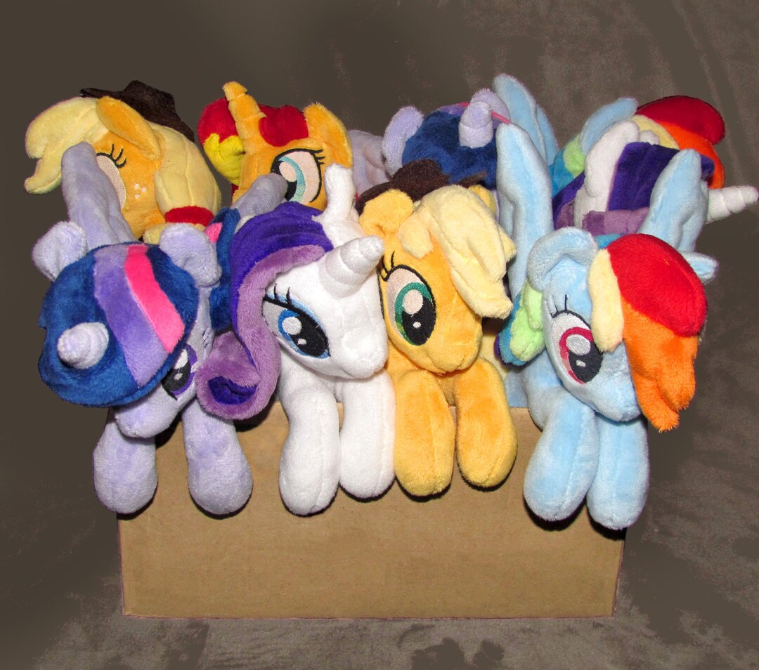 Plush Ponies G4 - ALL M6 Set/7 Set - Pocket (hanging) Toys [pre-order ...