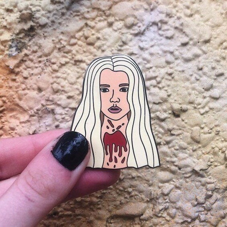 Thomasin 'the Witch' Enamel Pin: A24 Horror Movie Lapel Pin - Etsy