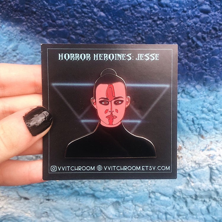 Horror Heroines: Jesse From Neon Demon Enamel Pin Cult Film | Etsy