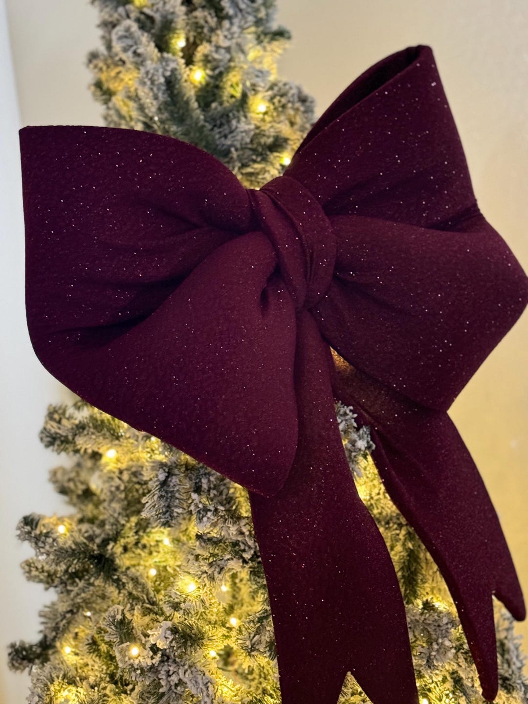 Large Bow Christmas Party, Holiday Coquette Party Decor, Wedding Decor ...