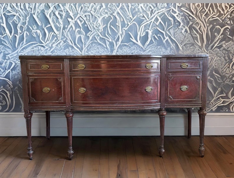 Buffet/ Sideboard Table/ Entry Table/antique Buffet/vintage Sideboard ...