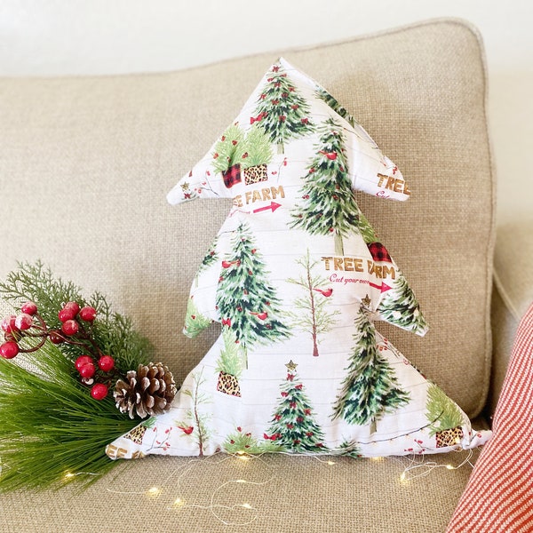 Christmas Tree Shaped Pillow - Etsy