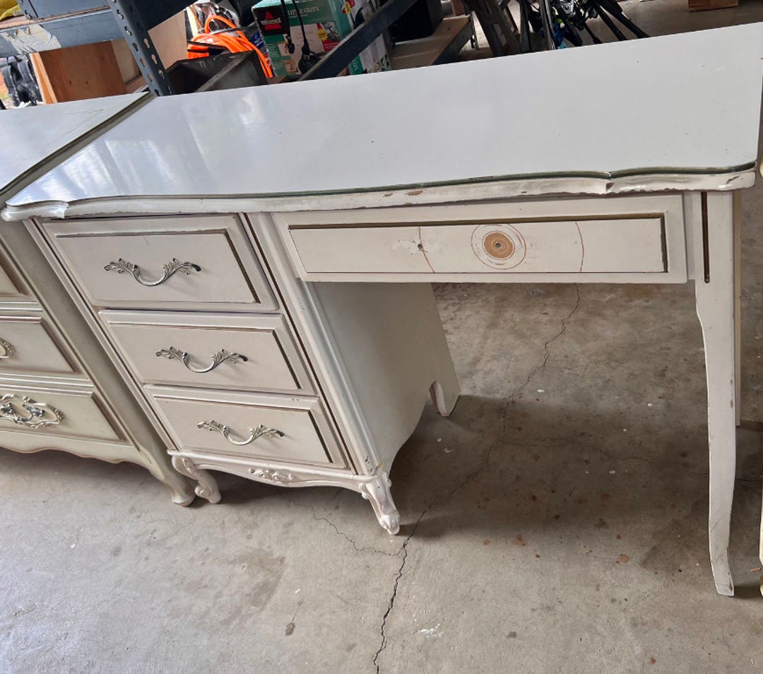 French Provincial Desk - Etsy