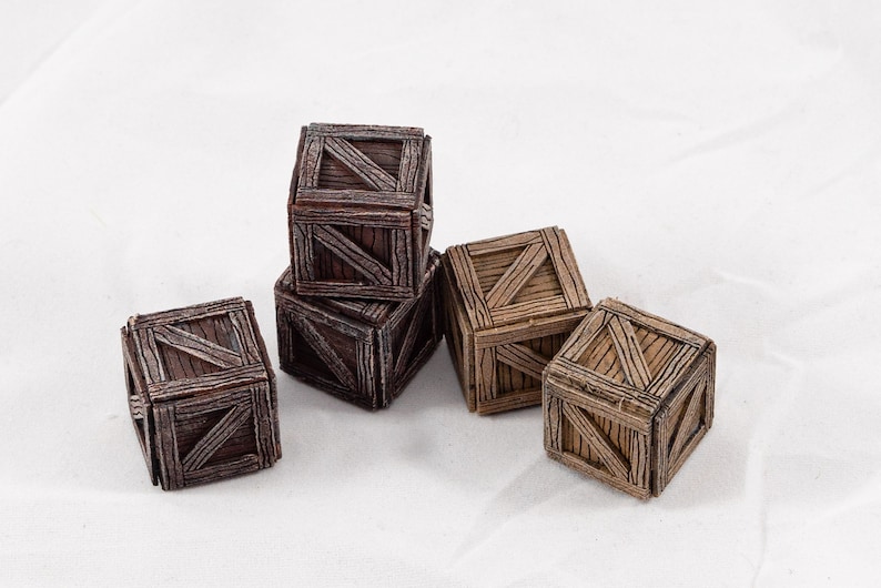 SVG | PDF | AI | Scale 28 Mm | Aos | Fantasy | Crates| Laser File ...