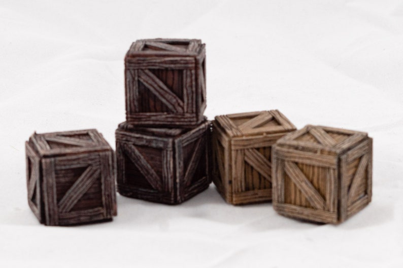 SVG | PDF | AI | Scale 28mm | Aos | Fantasy | Crates| Laser File ...