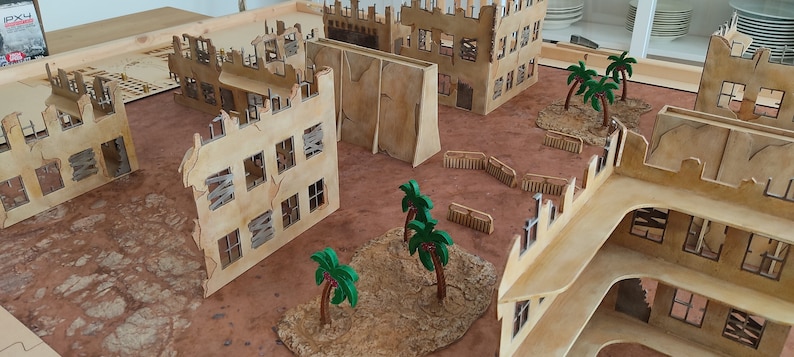 SVG | PDF | AI | Scale 28mm | 40k | Sector 12-B | Laser File | Diorama ...
