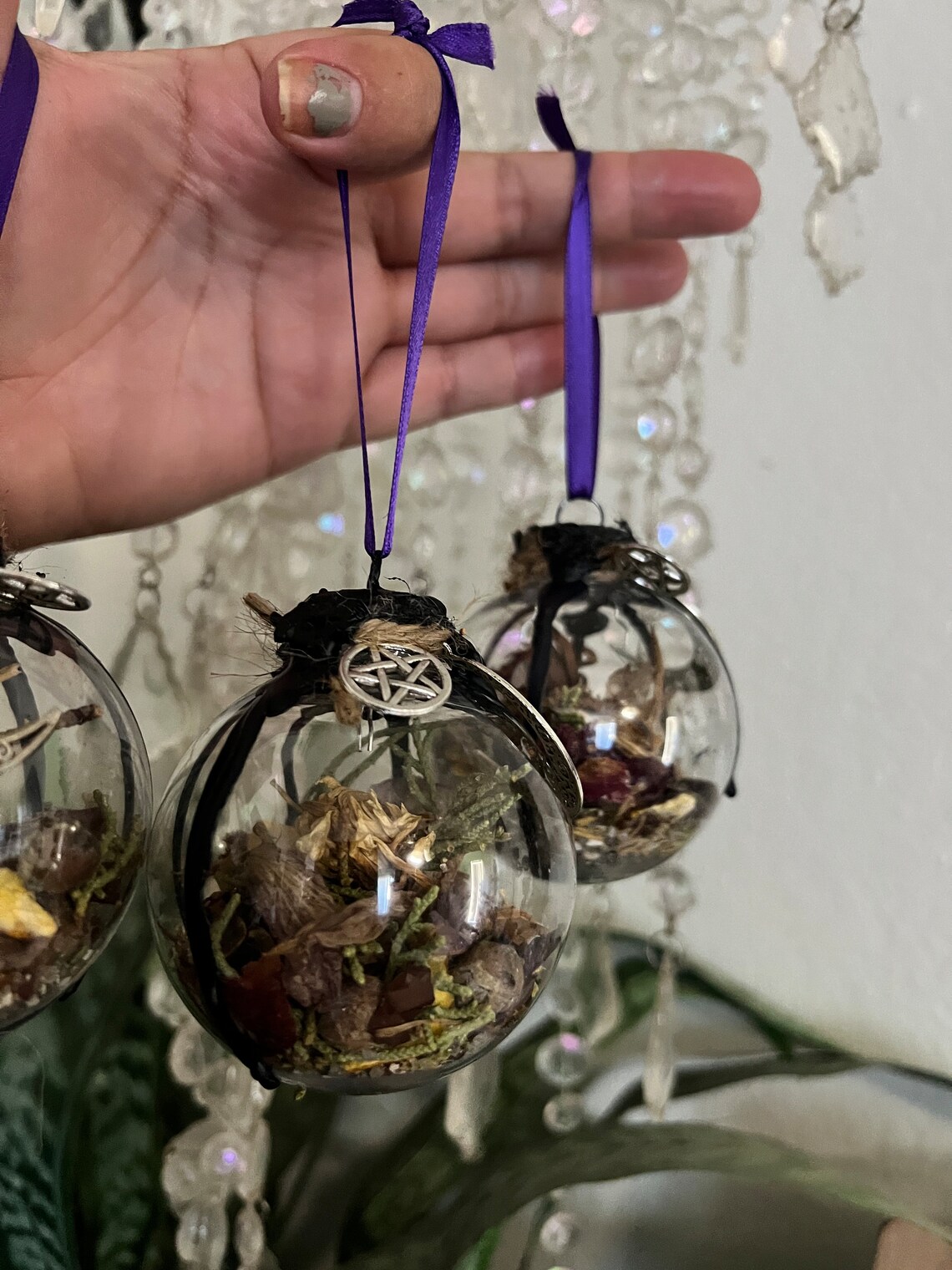 Hand Made Protection Witch Ball - Etsy