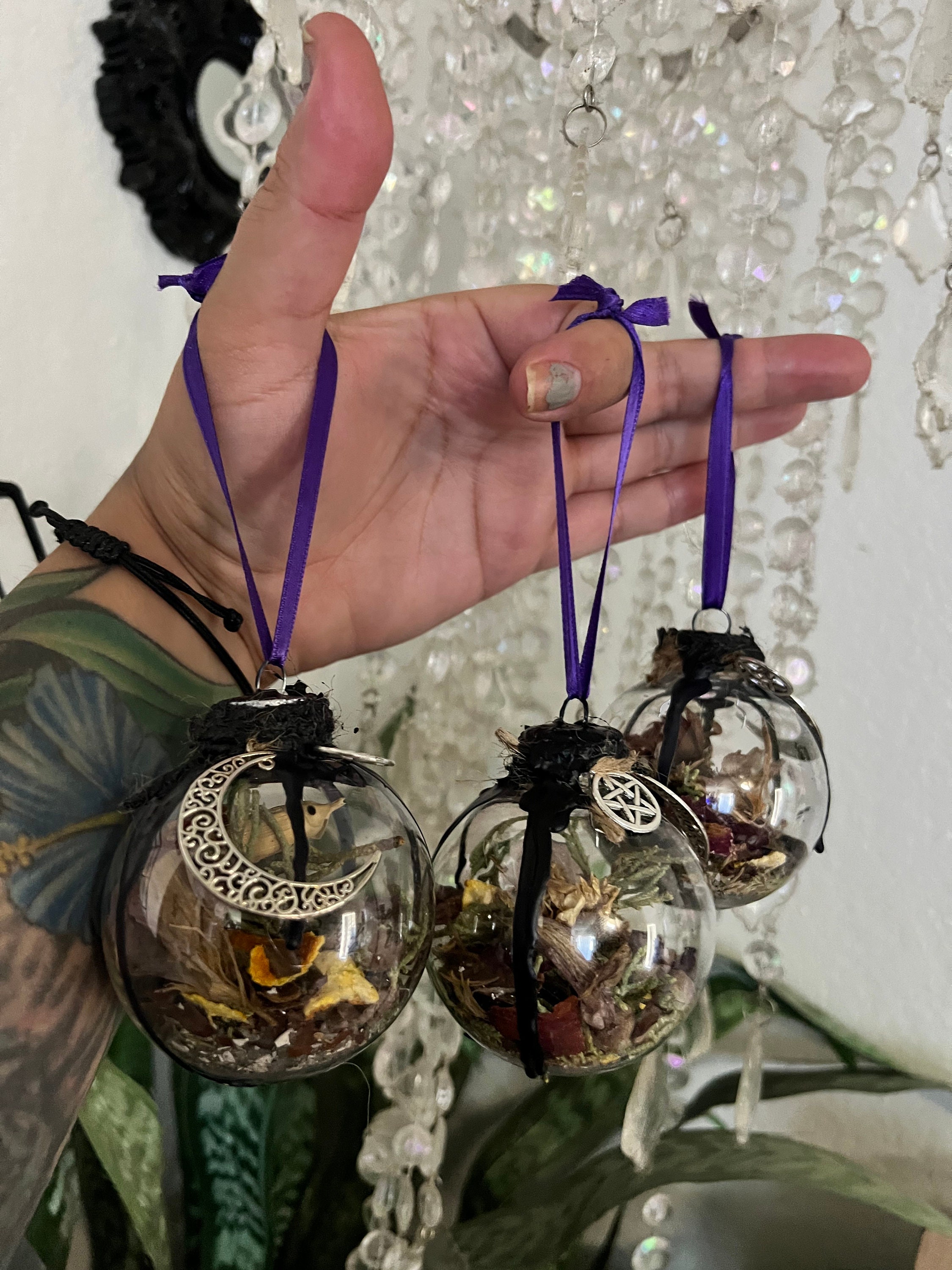 Hand Made Protection Witch Ball - Etsy