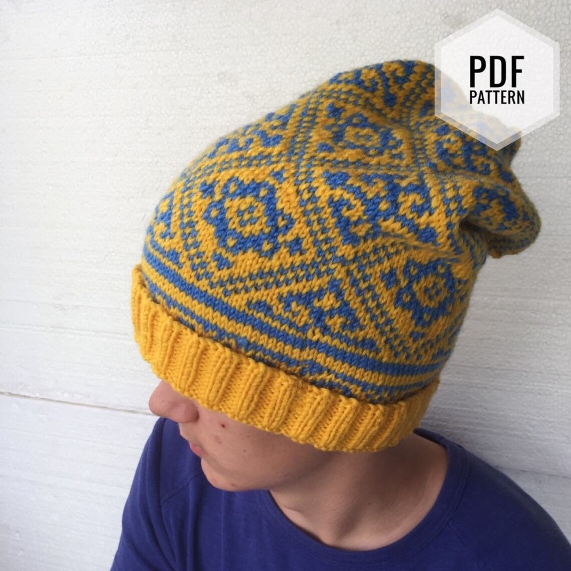 ENG Scandinavian Hat Pattern - Etsy