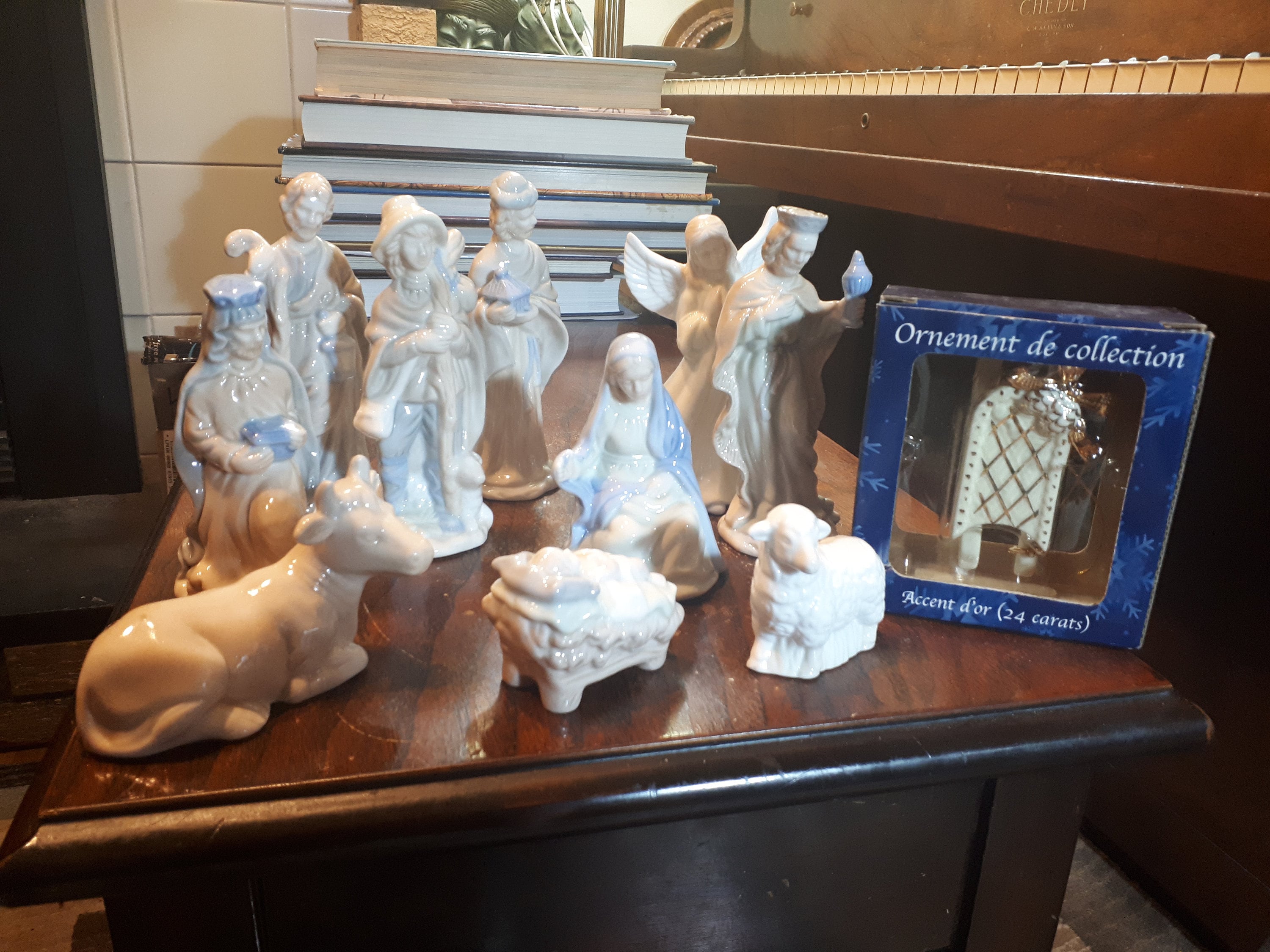 Nativity Set Enesco - Etsy