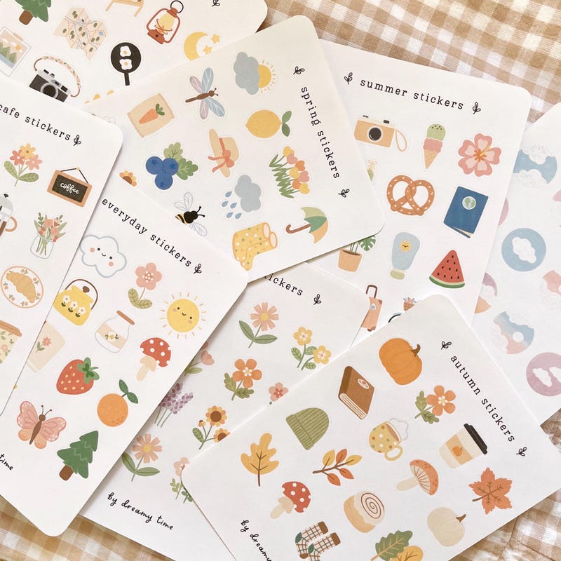 Bullet Journal Stickers - Etsy