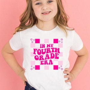 4th Grade Era Shirt Fourth Grade Tshirt 4th Grade Teacher T-shirt First ...