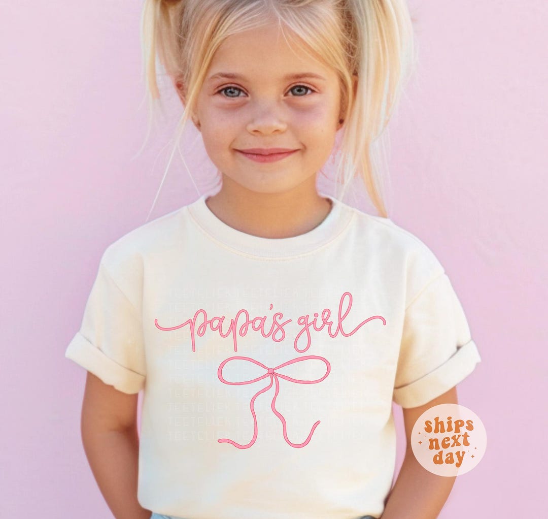 Papa's Girl T-shirt Papas Girl Shirt Pregnancy Reveal Shirt ...