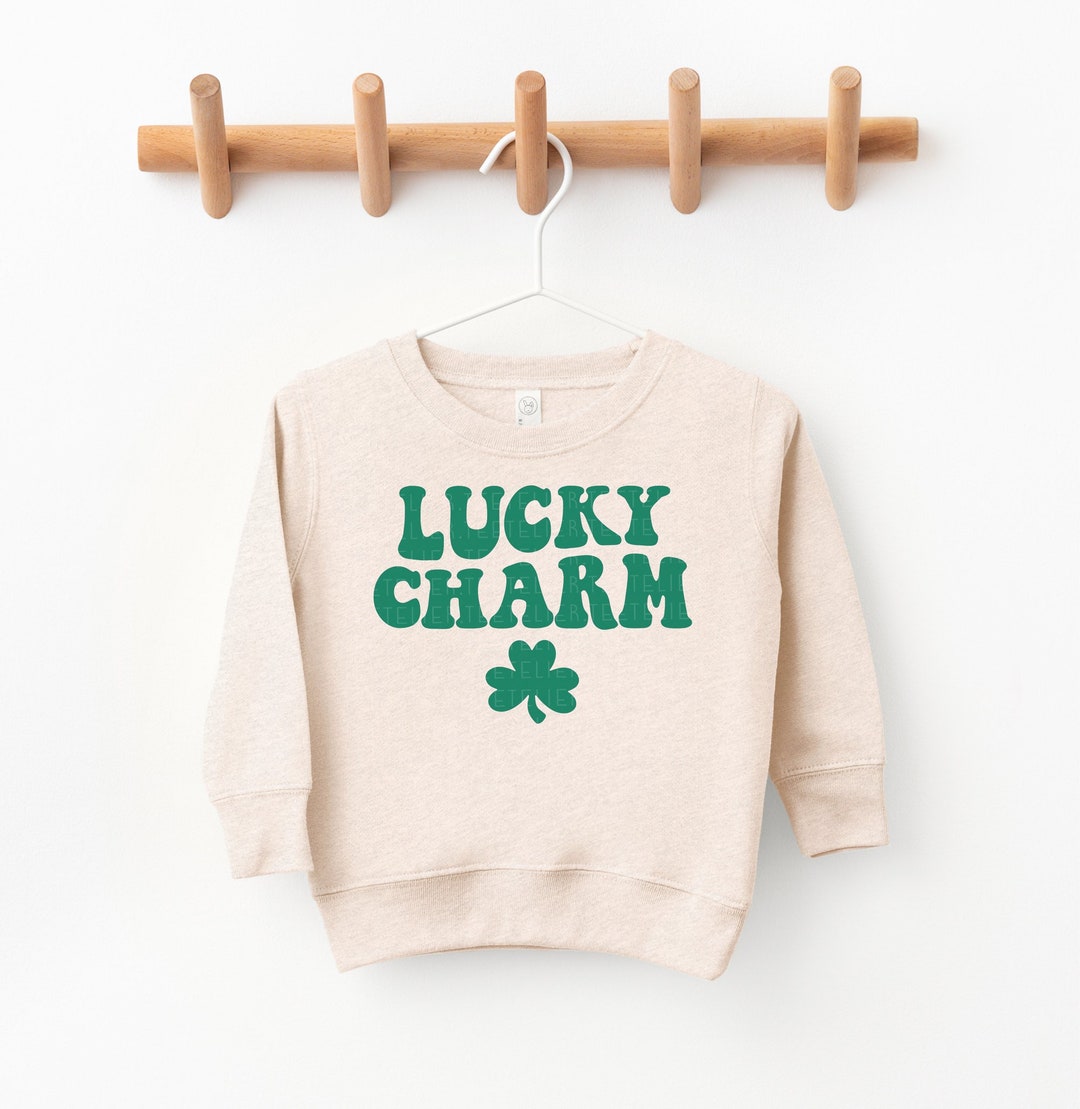 Lucky Charm Sweatshirt,st Patricks Day Sweatshirts for Boys,kids ...