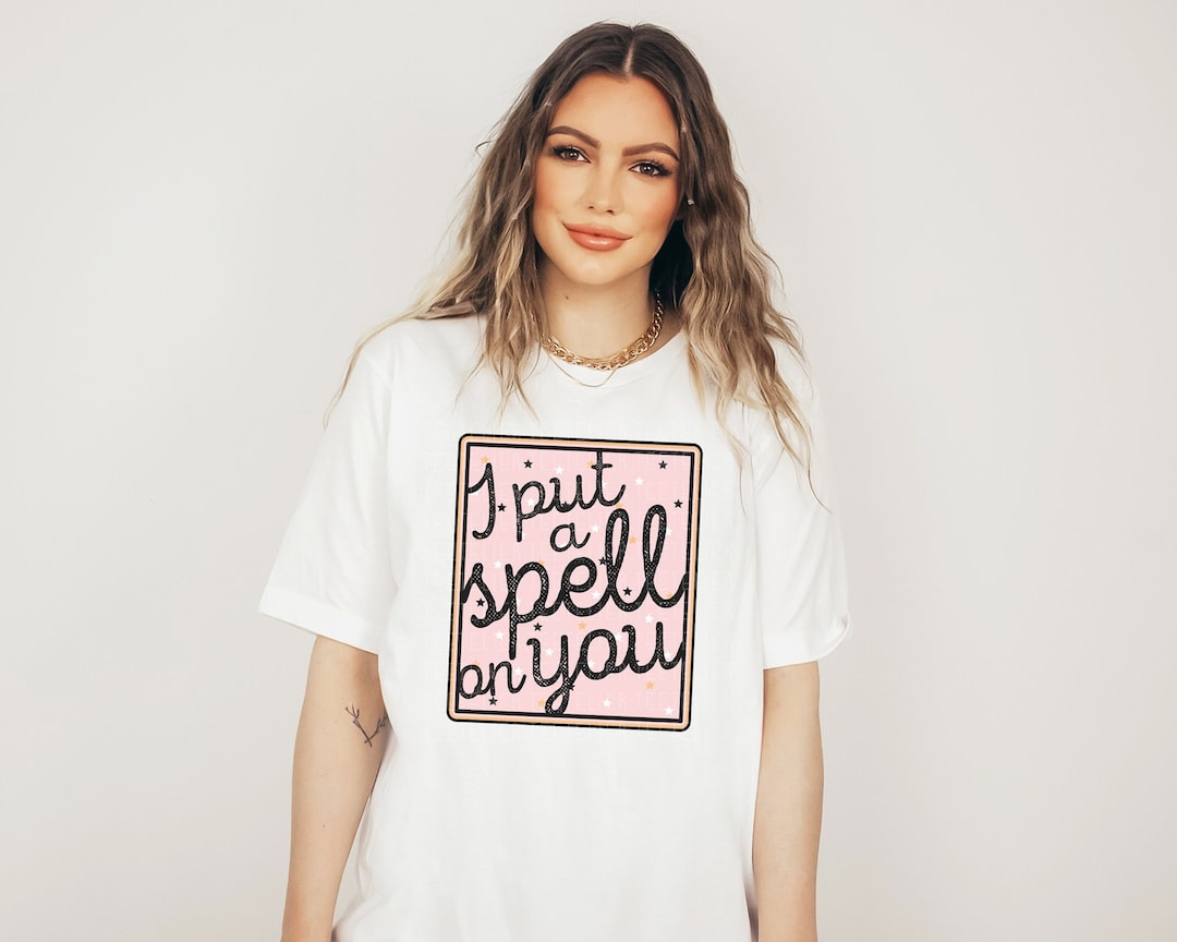 Halloween Shirts, I Put A Spell on You Shirt, Groovy Witch Shirt ...