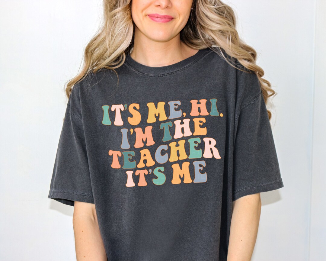 Teacher Shirt Funny Teacher Tshirt Kindergarten Teacher Elementary High ...