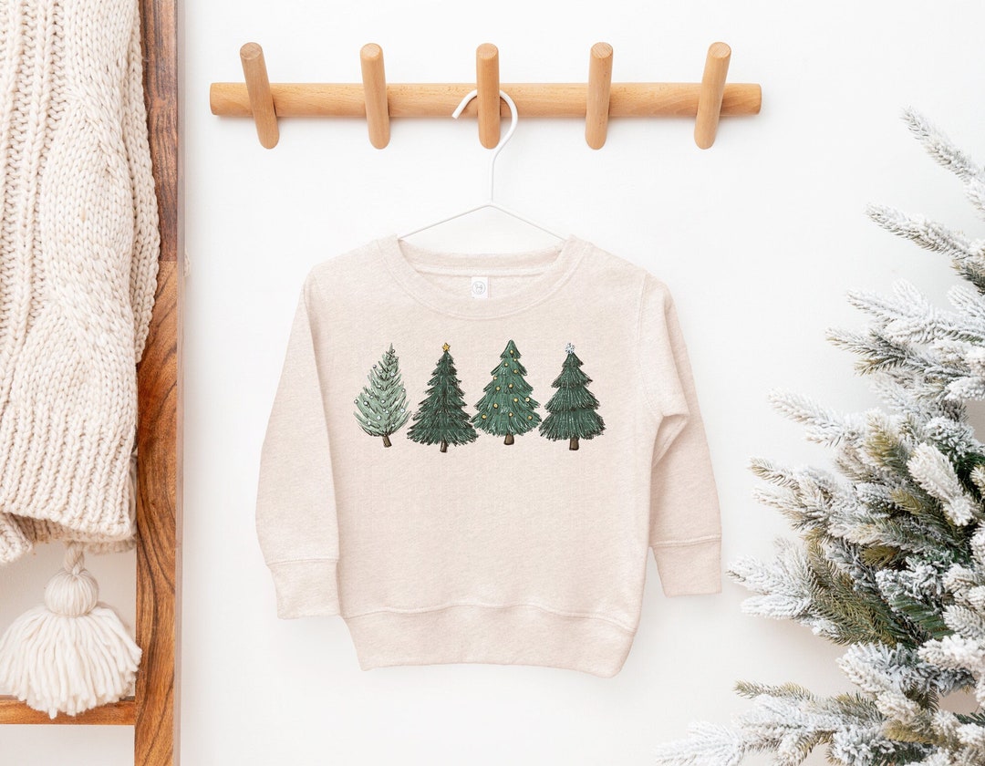 Christmas Sweatshirt Kids Christmas Sweater Toddler Christmas Crewneck ...