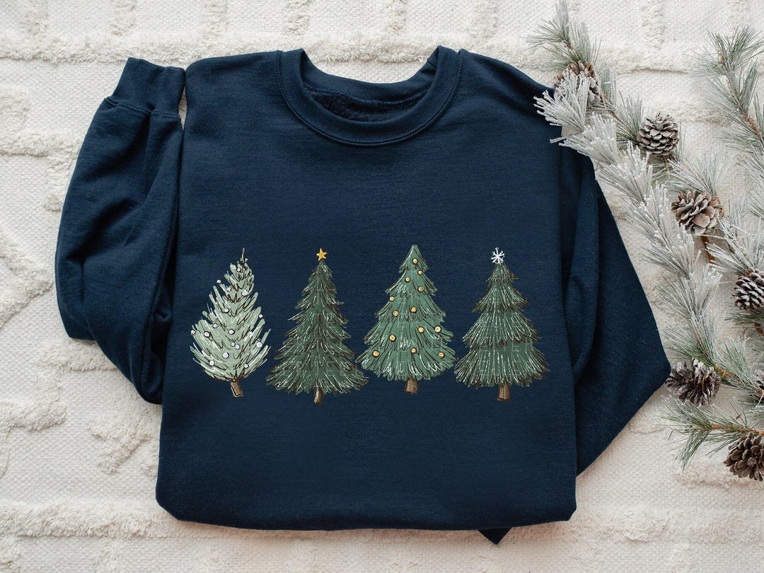 Christmas Sweatshirt Womens Christmas Sweater Christmas Crewneck ...