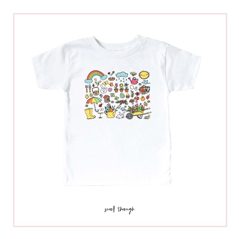 Spring Doodles Shirt Spring Favorites Little Things Shirt for Women ...