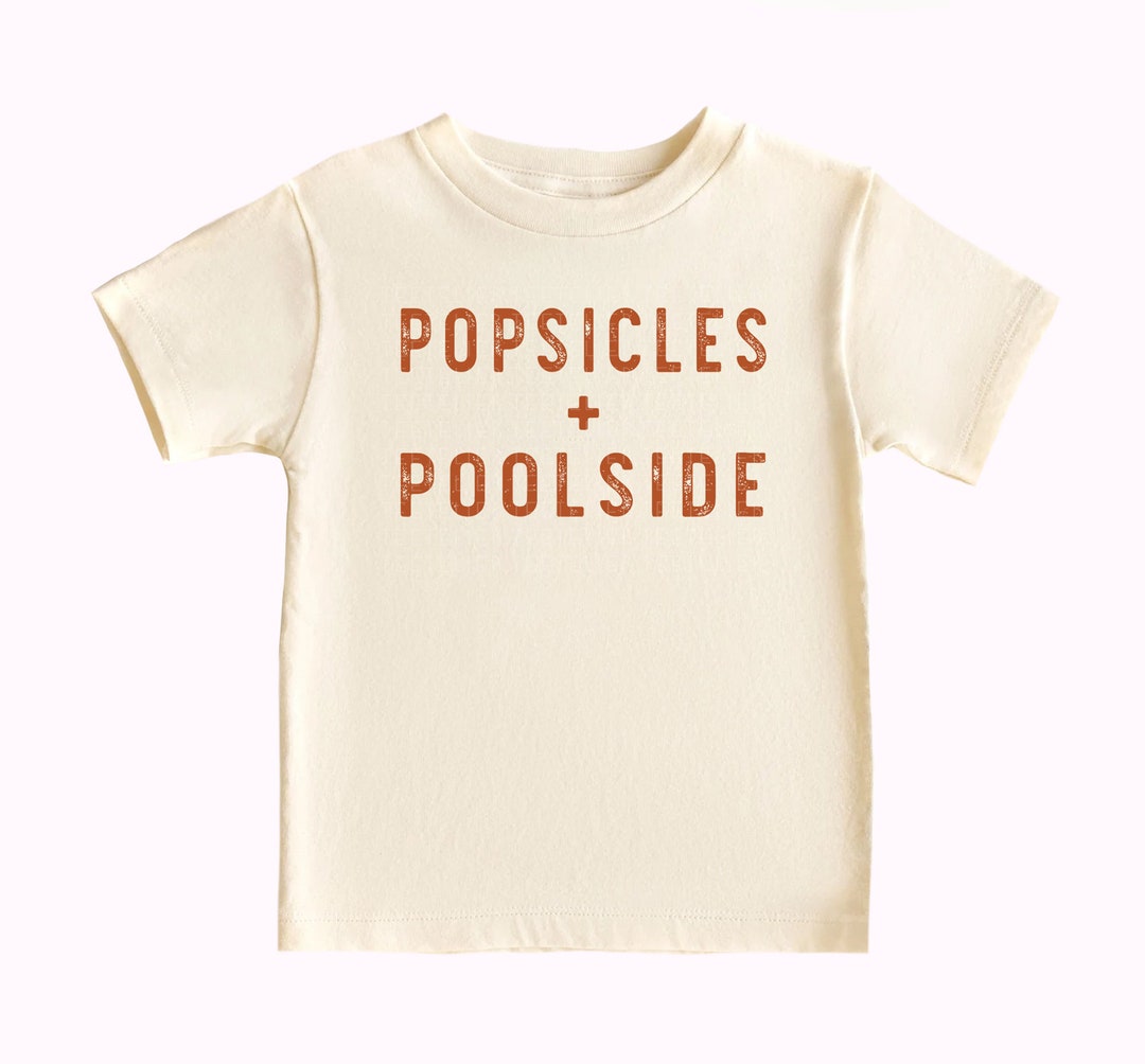 Popsicles and Poolside Shirt Summer Pool Toddler Shirt Kid Vacation ...