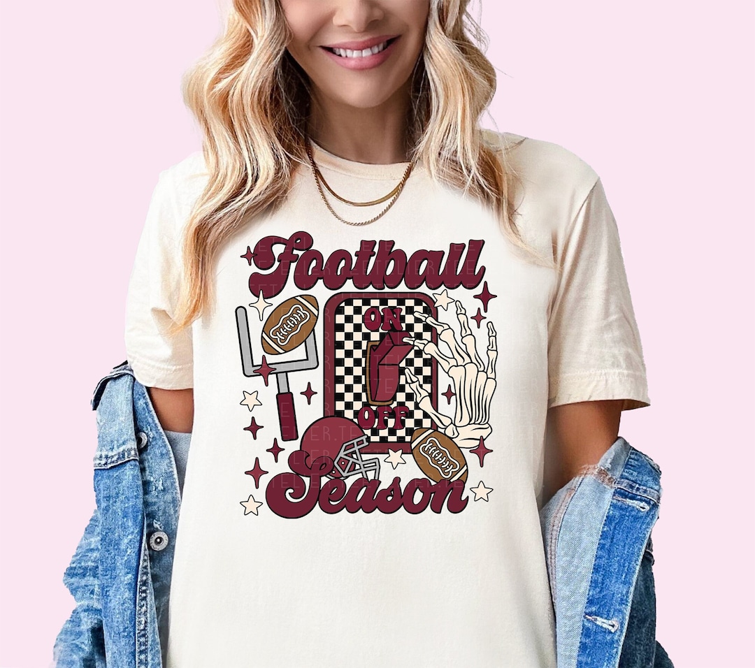Football Season Shirt Football Tshirt Game Day Shirt Cute Women's ...