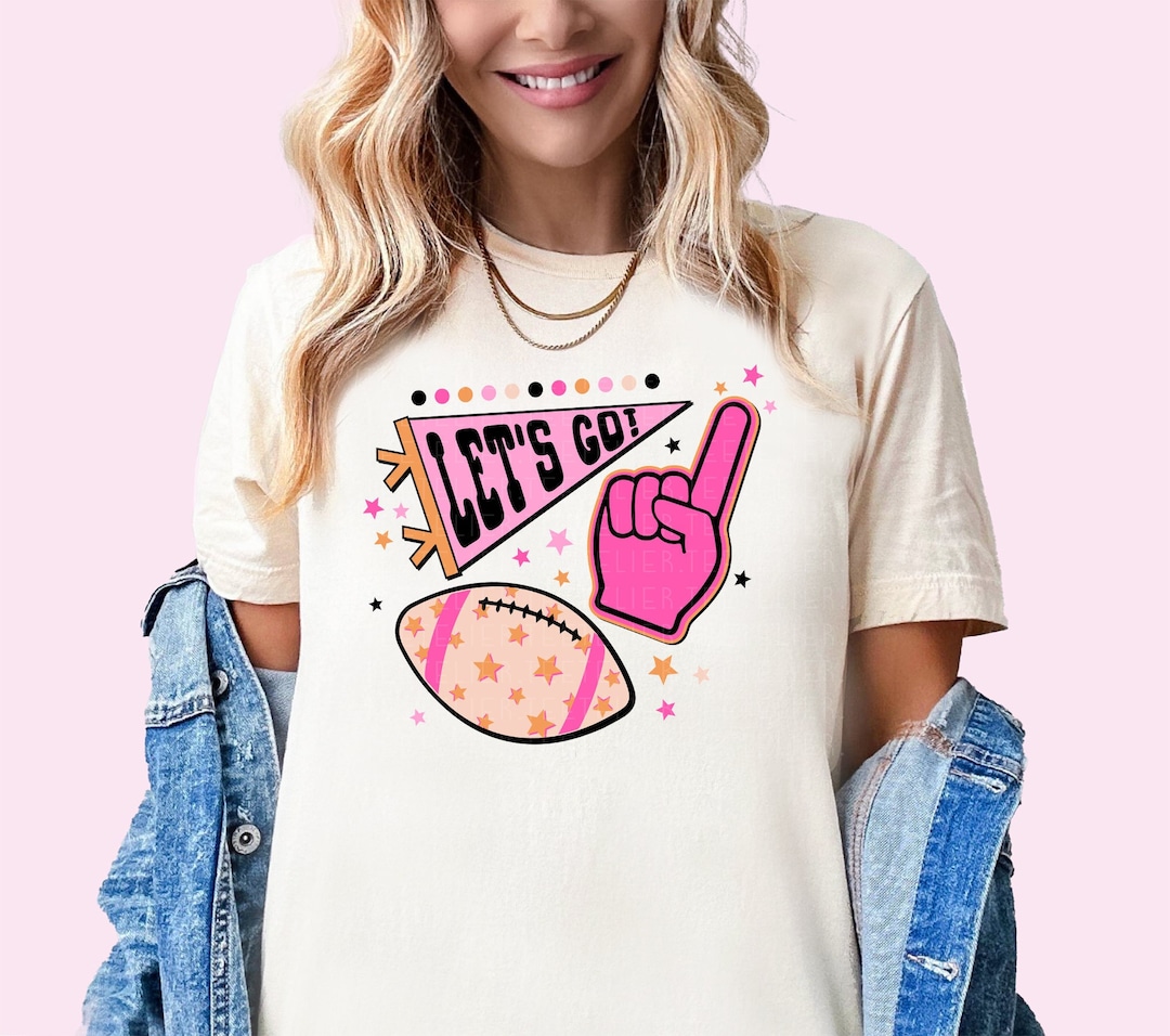 Football Shirt Preppy Football Season Tshirt Game Day Shirt Cute ...