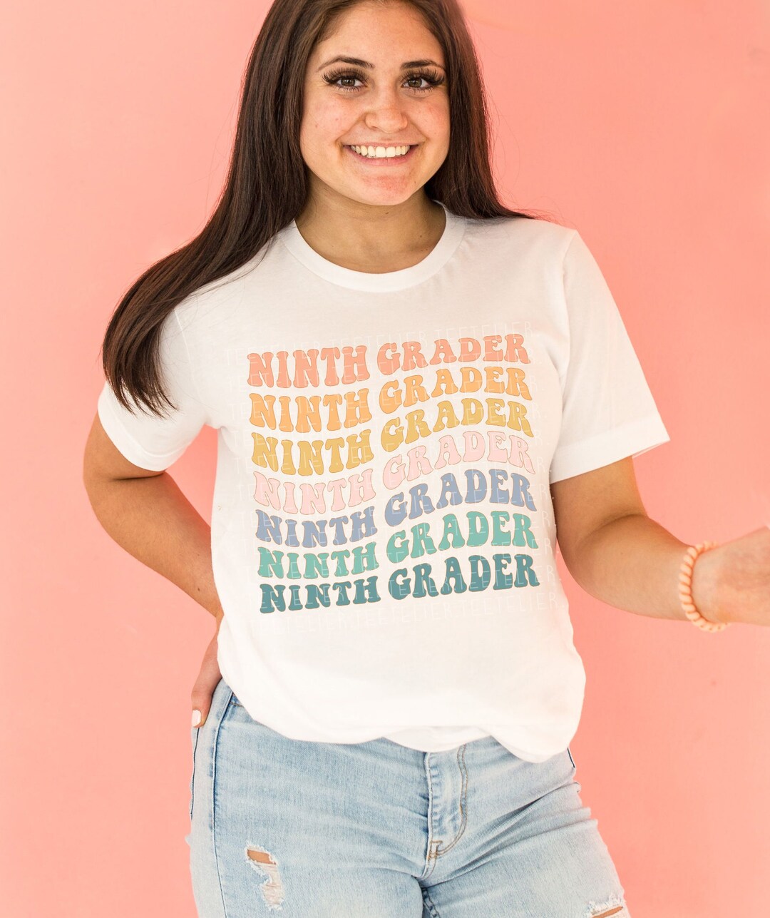 Ninth Grader Shirt, Back to School Shirts, Hello Ninth Grade Tee, 9th ...