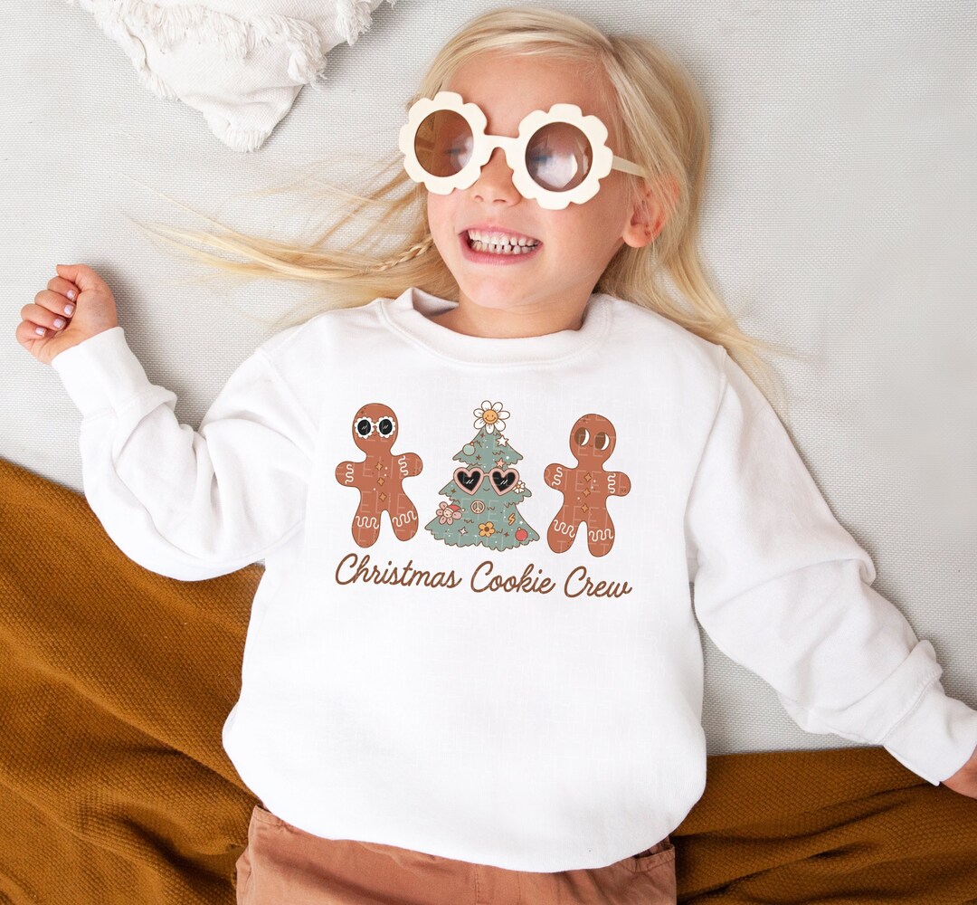 Christmas Cookie Crew Sweatshirt Christmas Shirts Gingerbread Cookies ...