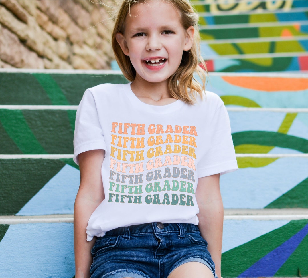 Fifth Grader Shirt, Back to School Shirts, Hello Fifth Grade Tee,5th ...