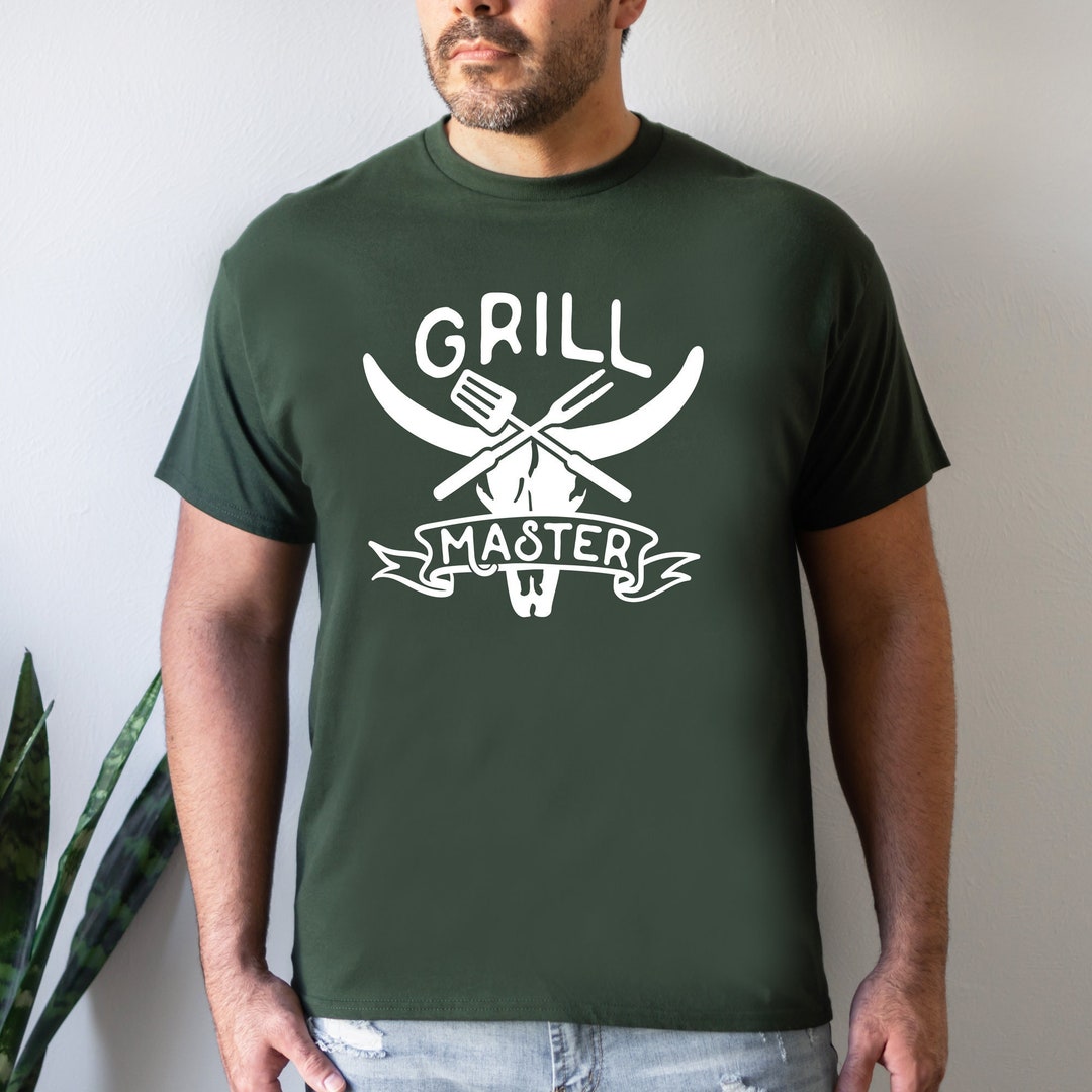Grillmaster Shirt BBQ Shirt BBQ Texas Barbecue Lover Tshirt Mens Grill ...