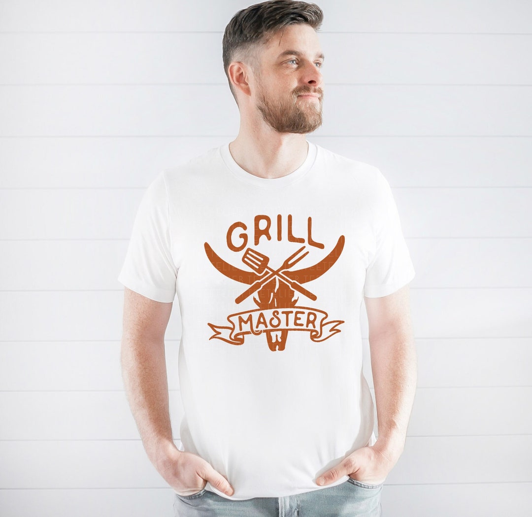 Grill Master Shirt BBQ Shirt BBQ Texas Barbecue Lover Tshirt Mens ...