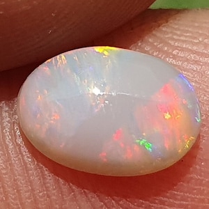 1ct Australian Opal- Grey Opal- Natural Solid Opal- Lightning Ridge ...