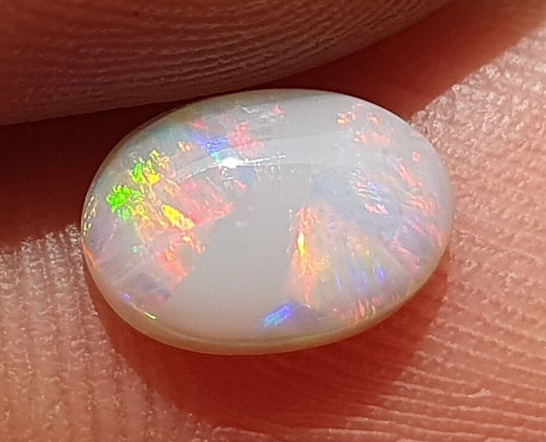 1ct Australian Opal- Grey Opal- Natural Solid Opal- Lightning Ridge ...