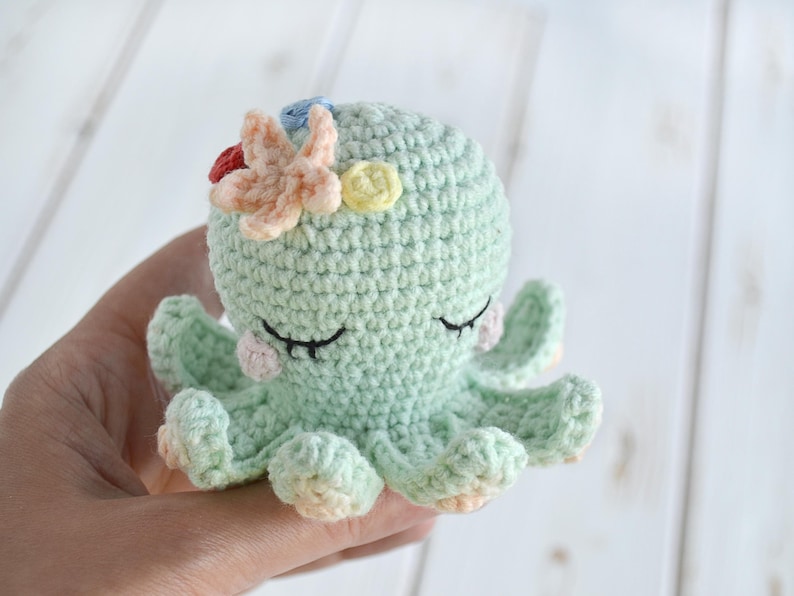 Crochet Sea Animals Amigurumi Pattern: Shark, Whale, Octopus on Coral ...