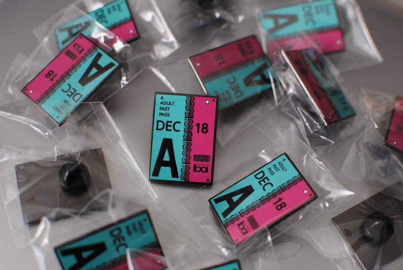 San Francisco SFMTA Muni Fast Pass Pin - Etsy