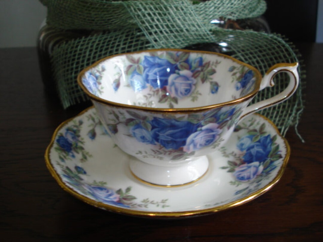 Royal Albert Moonlight Rose Avon Cup and Saucer - Etsy