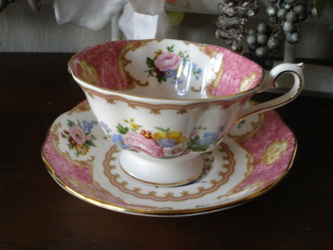 Royal Albert Lady Carlyle, This Rare Avon Cup and Saucer in Beautiful ...