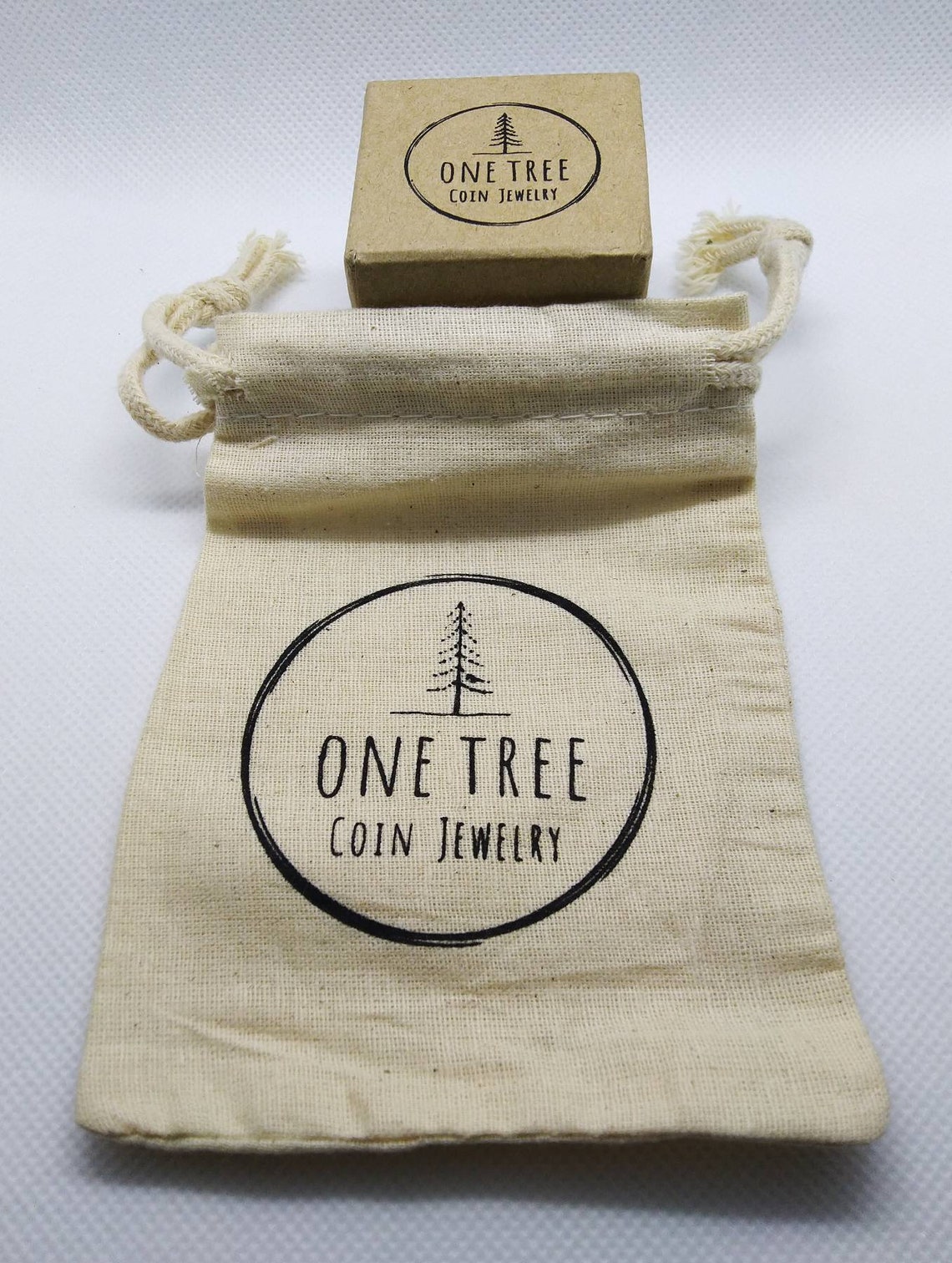 Handmade Vintage Coin Pendant, Israeli Pruta Palm Tree Coin Sterling ...