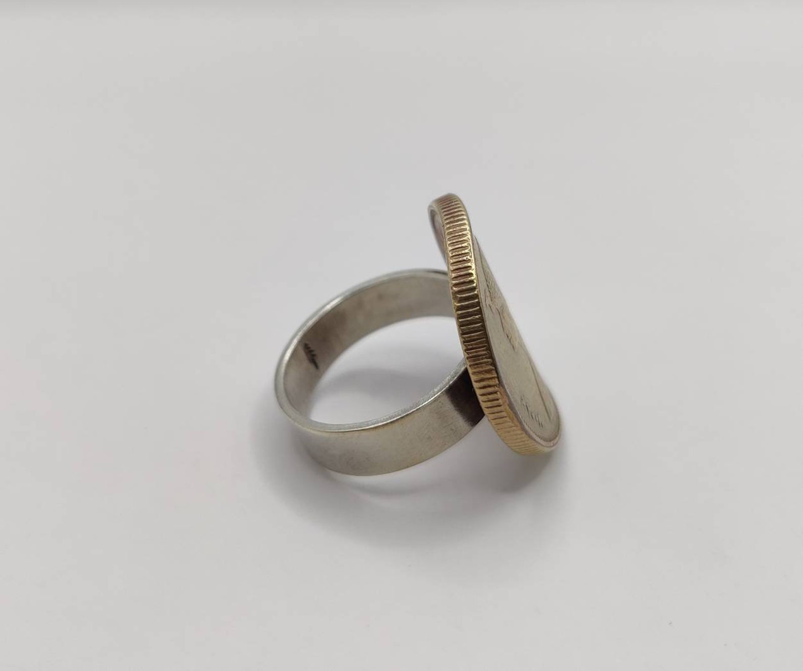 Handmade Vintage Coin Ring Egyptian Cleopatra Coin Sterling - Etsy