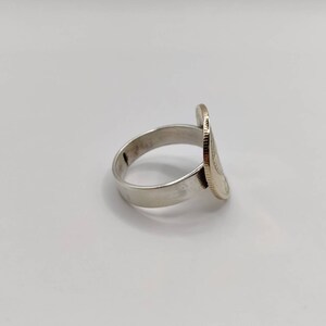 Handmade Vintage Coin Ring, Soviet Union Coin Sterling Silver Ring - Etsy