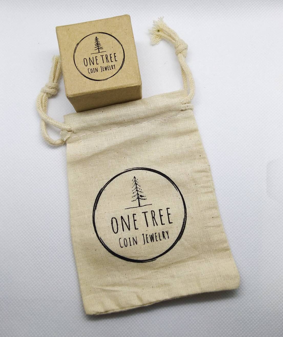 Handmade Vintage Coin Pendant Japanese Cherry Blossom Coin | Etsy