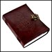 Nautical-retro Embossed Leather Journal brown 5 X 7 Inches - Etsy