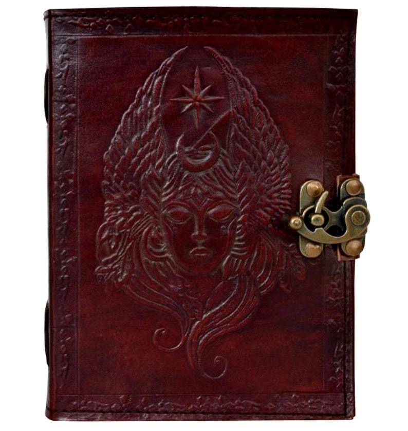 Nautical-retro Embossed Leather Journal brown 5 X 7 Inches - Etsy