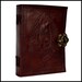 Nautical-retro Embossed Leather Journal brown 5 X 7 Inches - Etsy