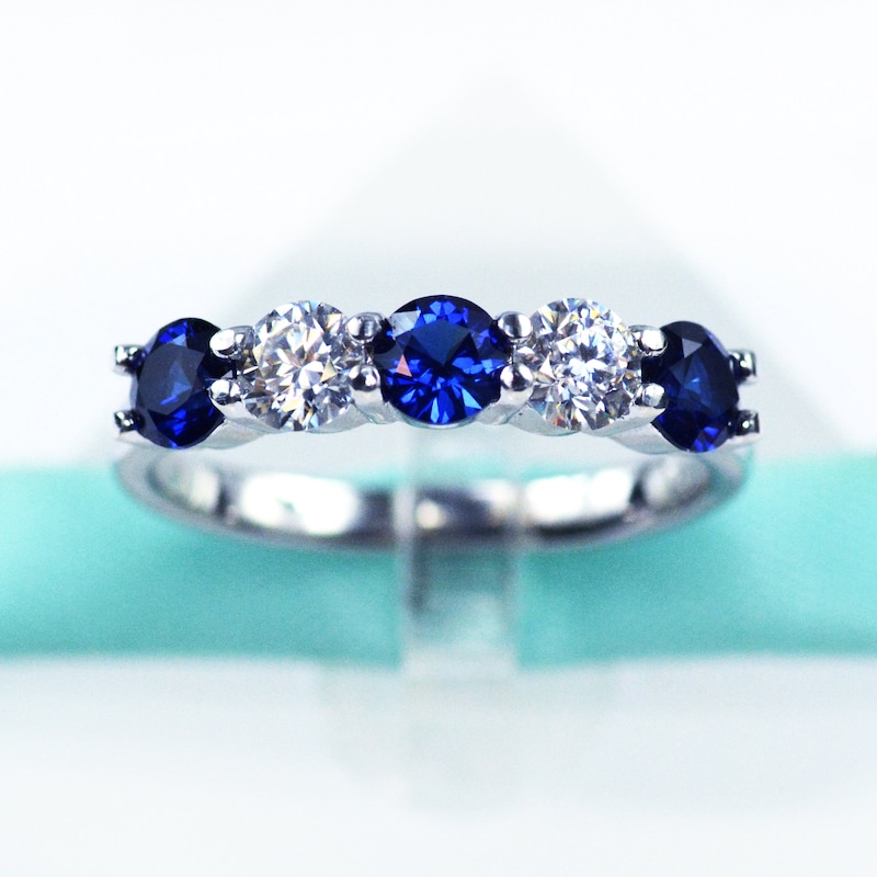 Blue Stone Ring - Etsy
